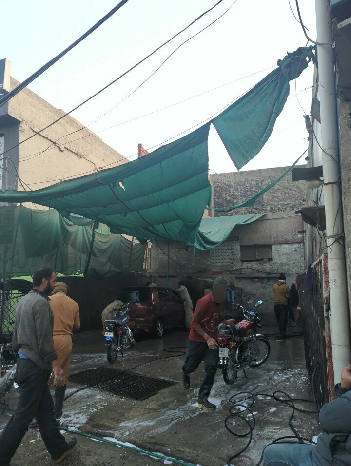 Oto yıkama Naik Rao Service Station, Lahor, foto