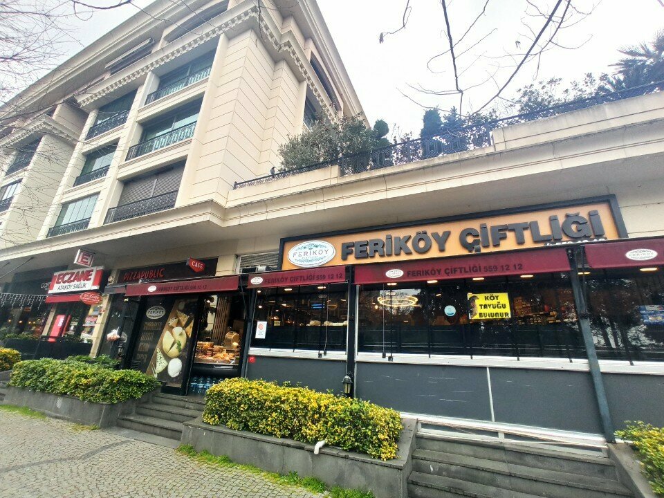 Kasap, şarküteri Feriköy Çiftliği, İstanbul, foto