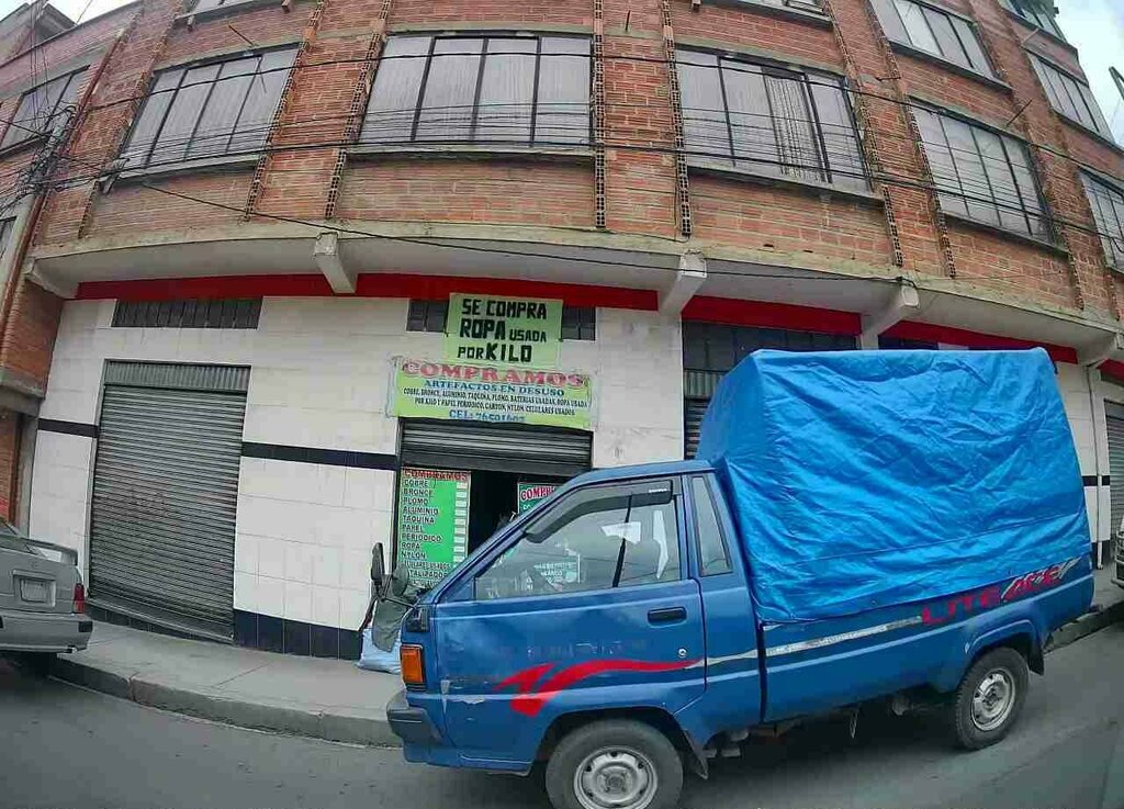 Hurda metal alımı Reception and Purchase of Scrap Metal, La Paz, foto