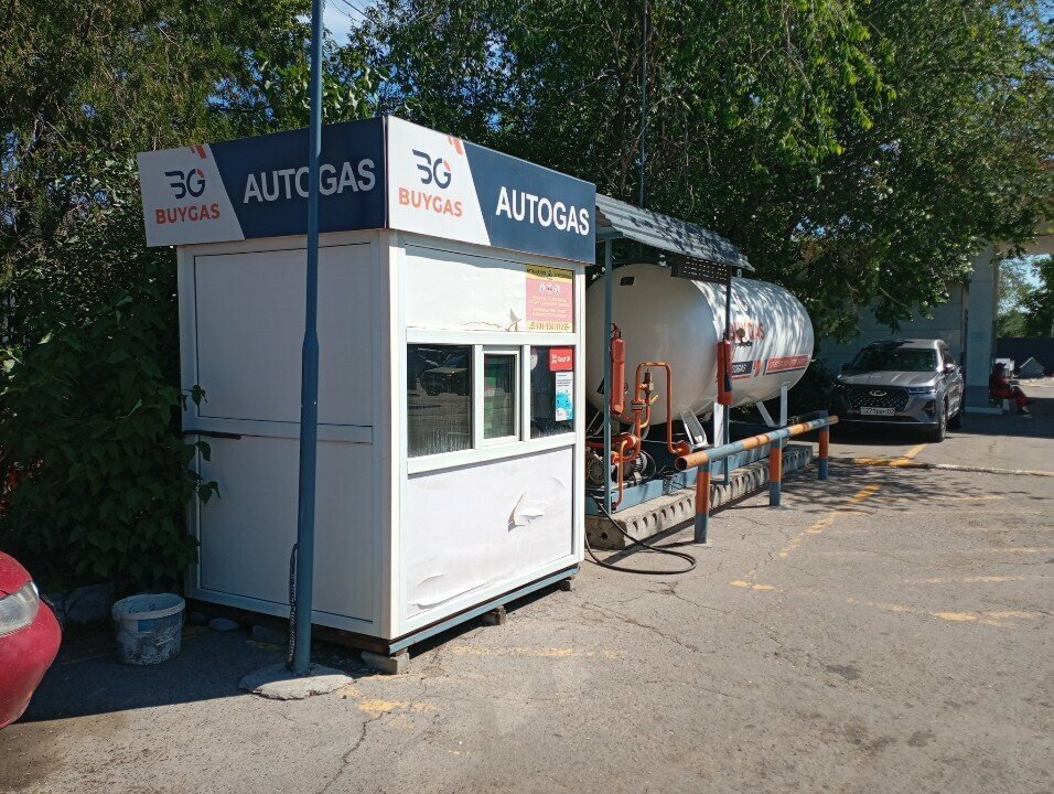 Otogaz dolum istasyonu Lt-Gas, Almatı, foto
