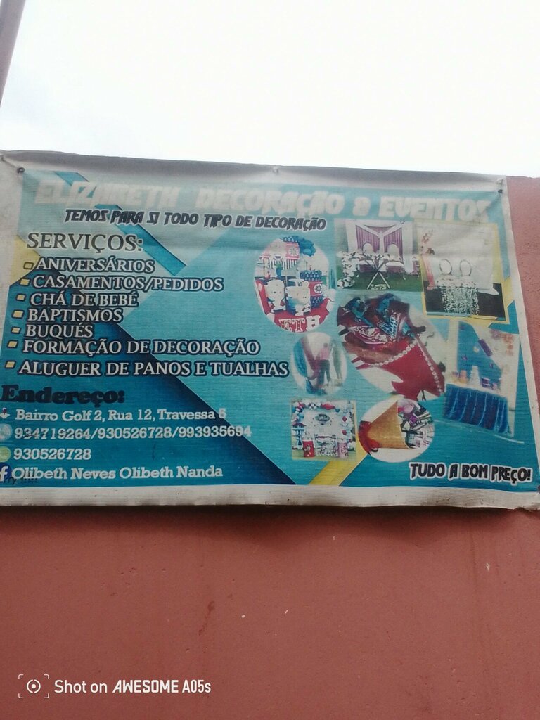 Kutlama ürünleri Bolos e Salgados, Loanda, foto