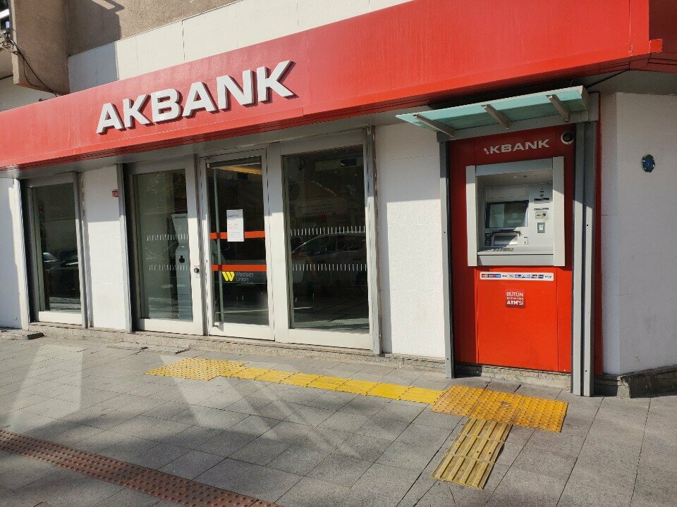 ATM'ler Akbank ATM, İstanbul, foto