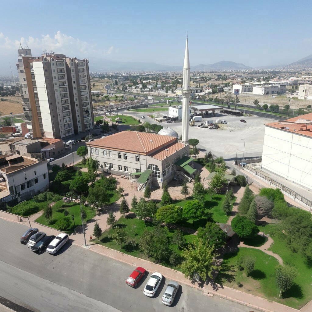 Cami Beyazşehir Yeni Cami, Kayseri, foto