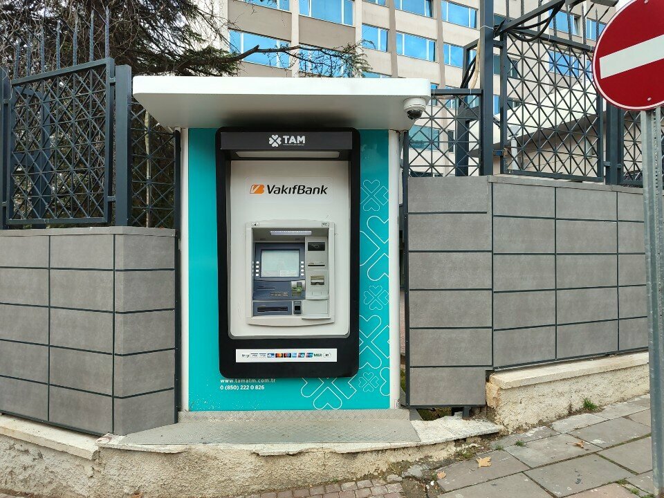 ATM'ler Vakıfbank ATM, Ankara, foto
