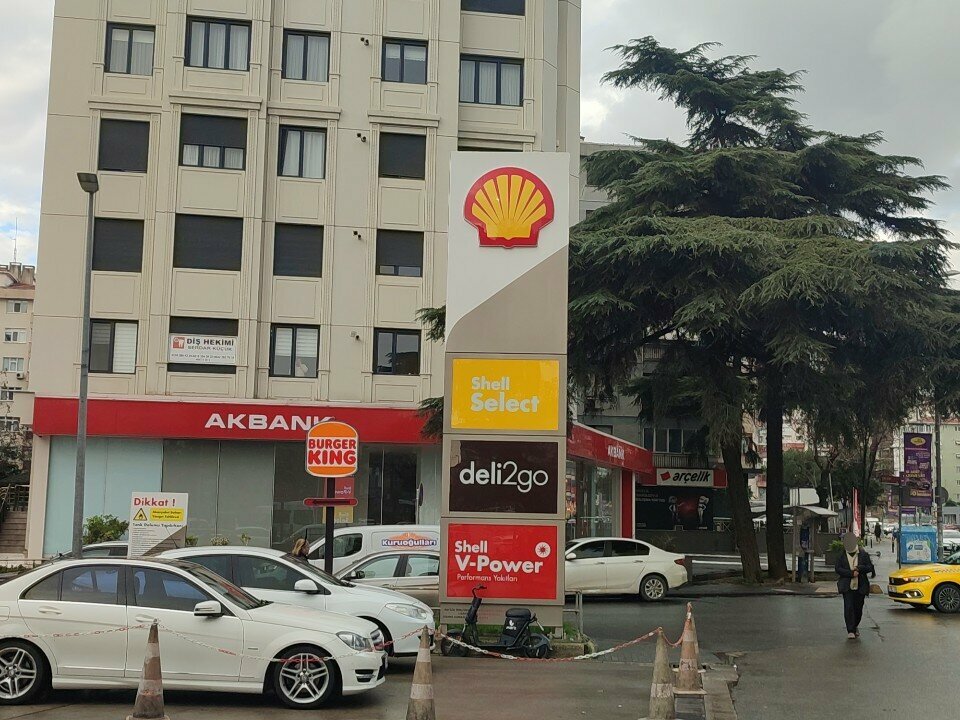 Benzin istasyonu Shell & Turcas Petrol, İstanbul, foto