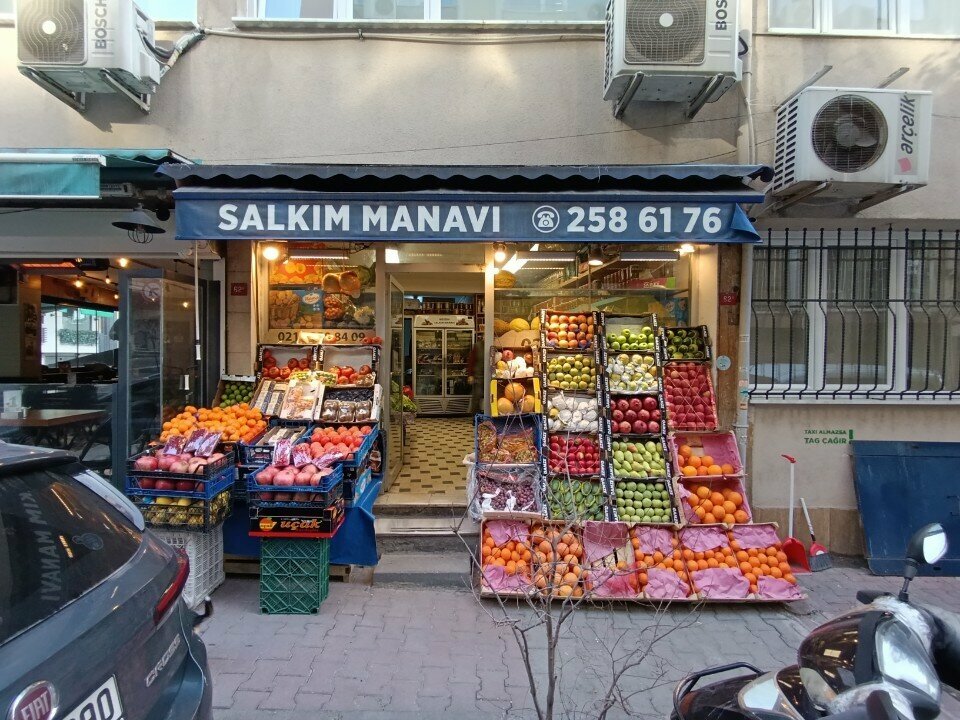 Manavlar Mevsim Salkım Manav, İstanbul, foto