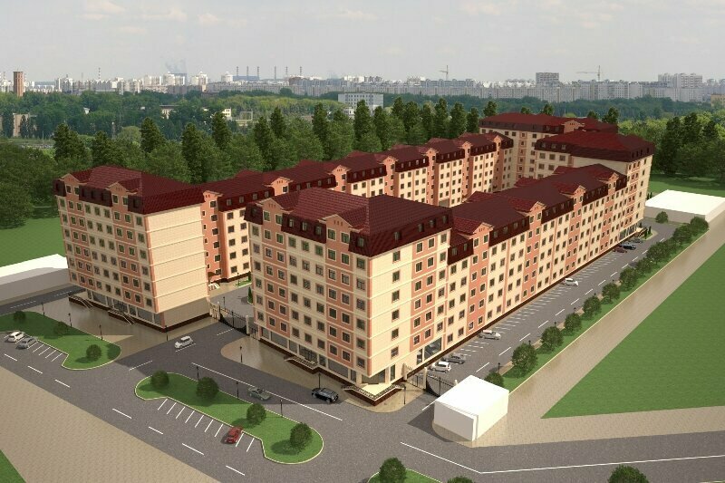 Konut blokları Тихий берег, Kaspiysk, foto