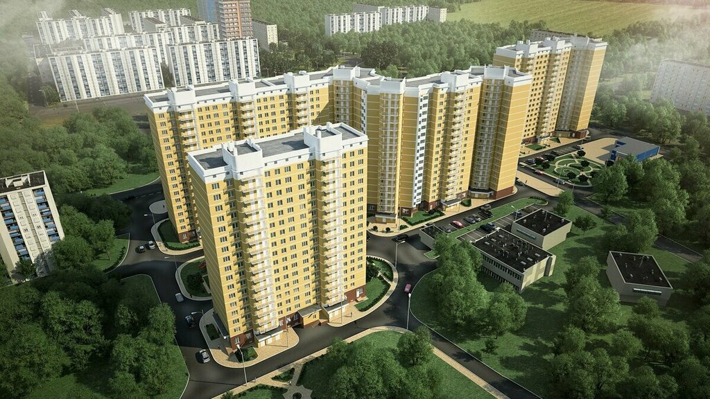 Konut blokları Высокий берег, Noginsk, foto