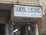 Daniyal clothing (Masoomeen Road No:R523), giyim mağazası  Karaçi'den