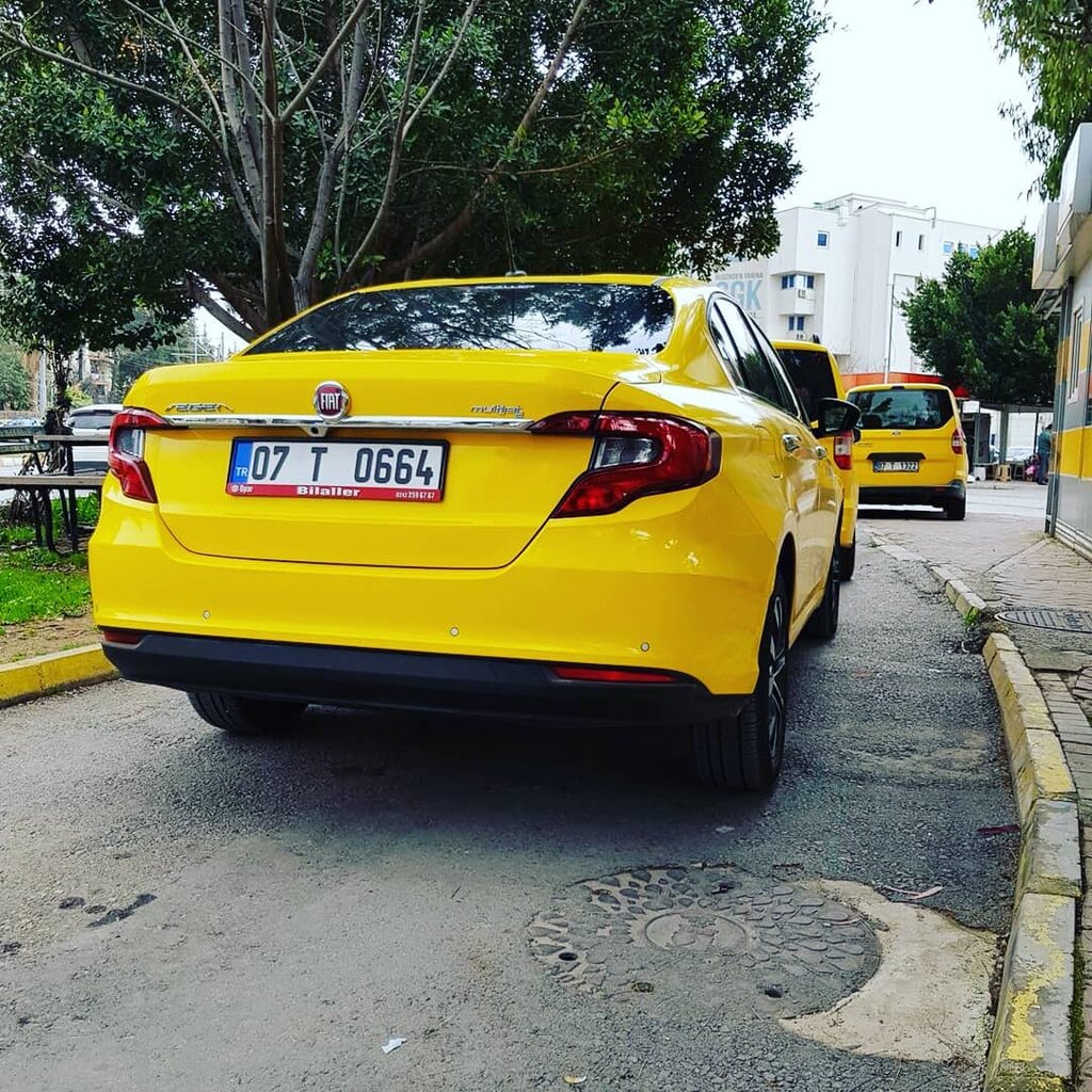 Taksi durağı Ssk Taksi, Antalya, foto