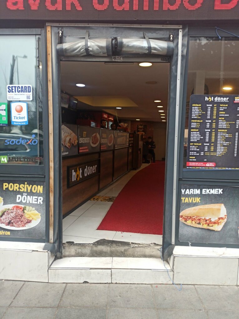 Fast food Hot Döner, İstanbul, foto