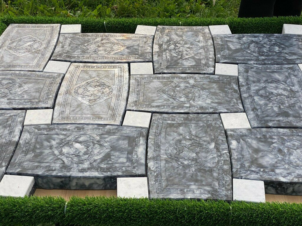 Kaldırım taşları Татгранит, Tataristan, foto