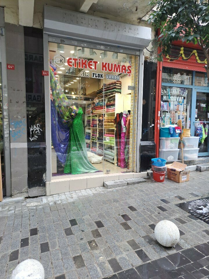 Kumaşçılar Etiket Kumaş, İstanbul, foto