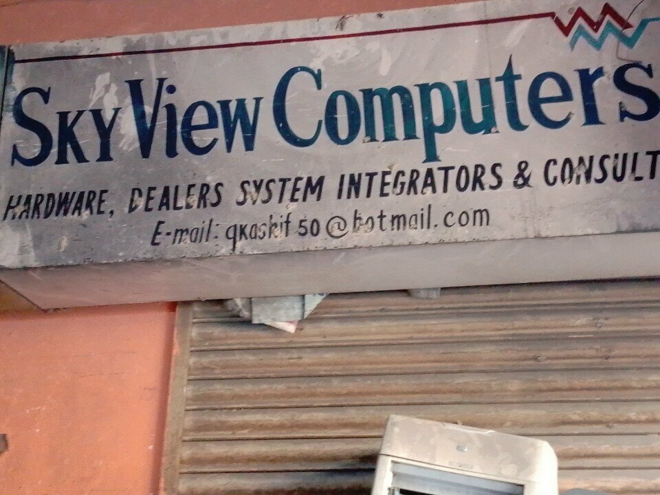 Bilgisayar mağazaları Sky view computer, Karaçi, foto