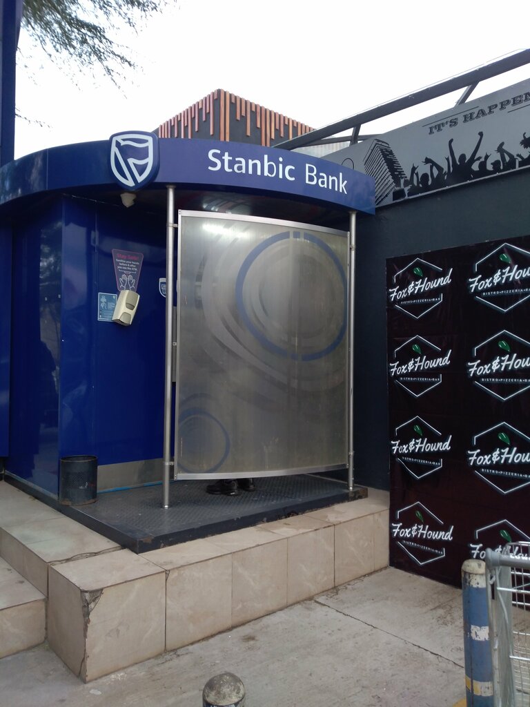 ATM'ler Stanbic Bank, Lusaka, foto