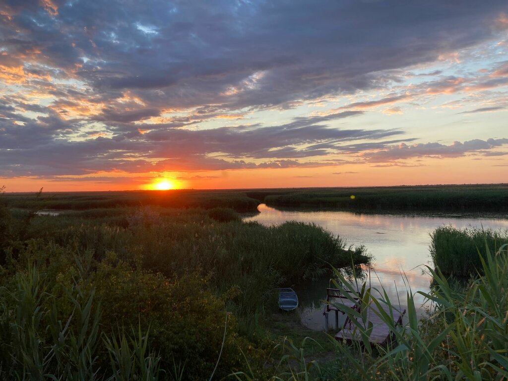 Avcılar ve balıkçılar База Рыбачок, Rostovskaya oblastı, foto