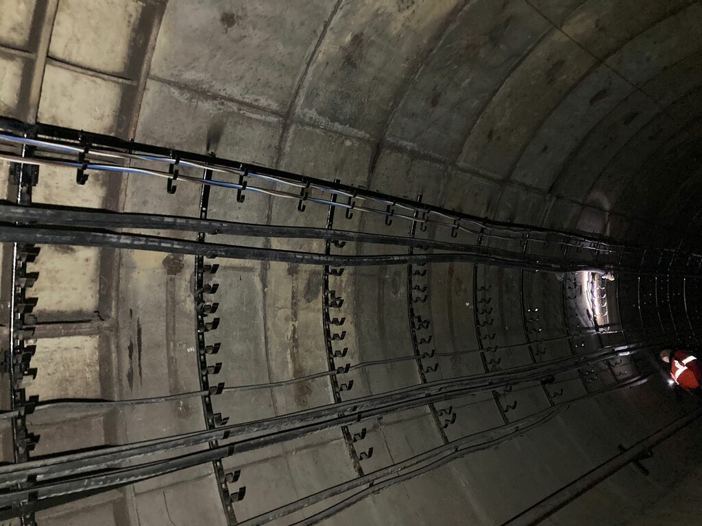 Endüstriyel inşaat SMU-1 Metrostroya, Moskova, foto