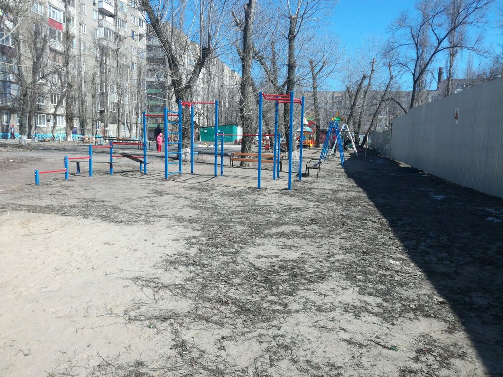 Oyun alanı Детская площадка, Voronej, foto