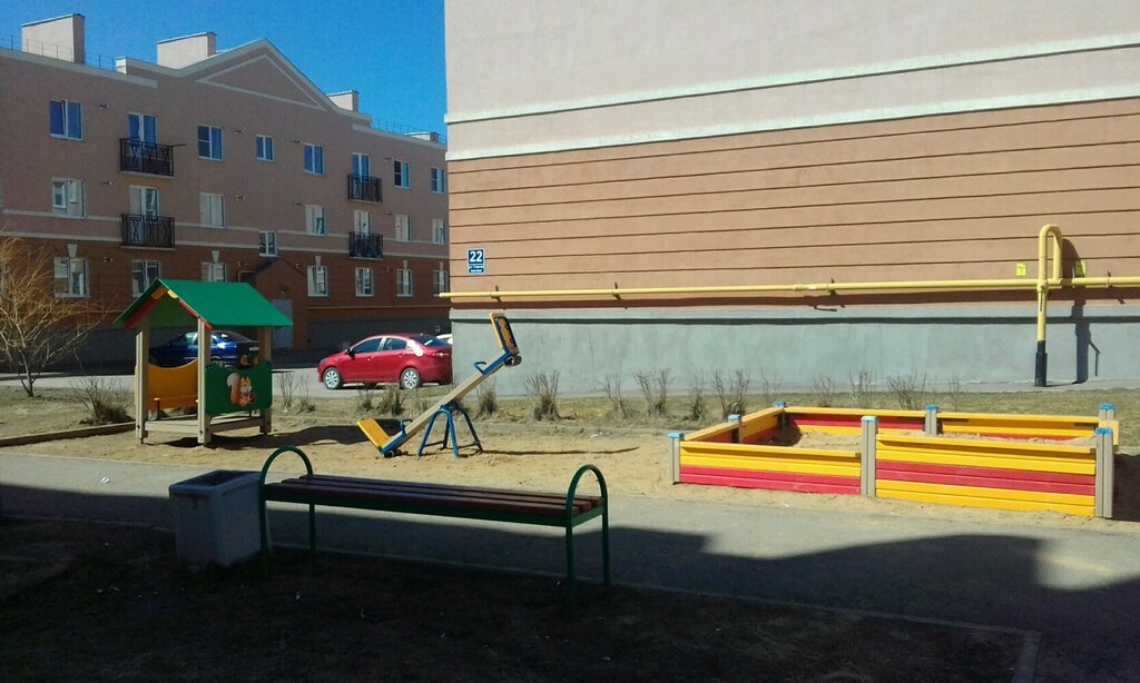 Oyun alanı Детская площадка, Kaluga, foto