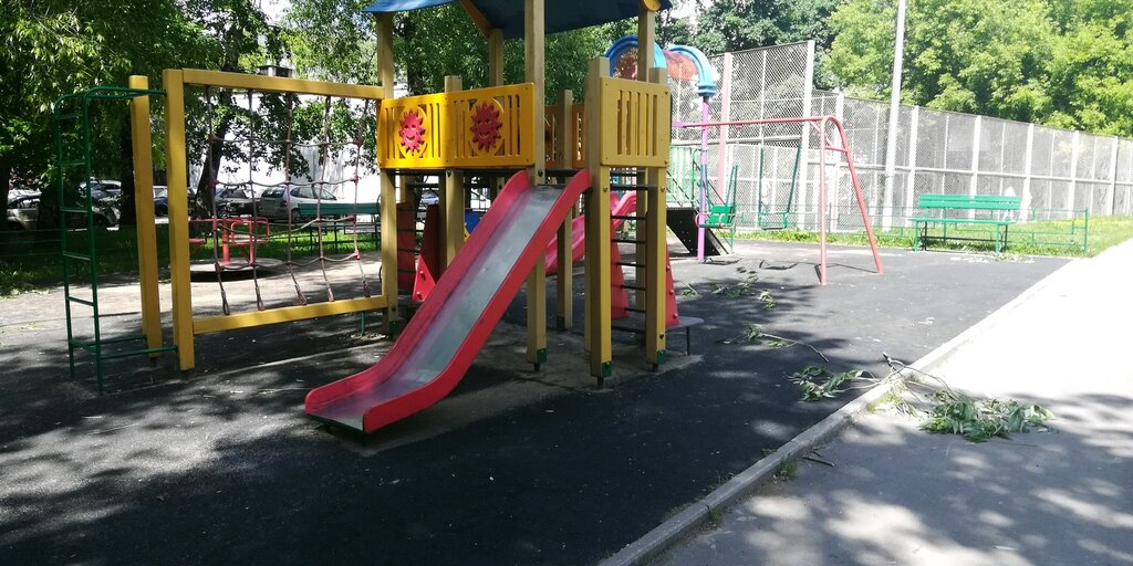 Oyun alanı Детская площадка, Moskova, foto