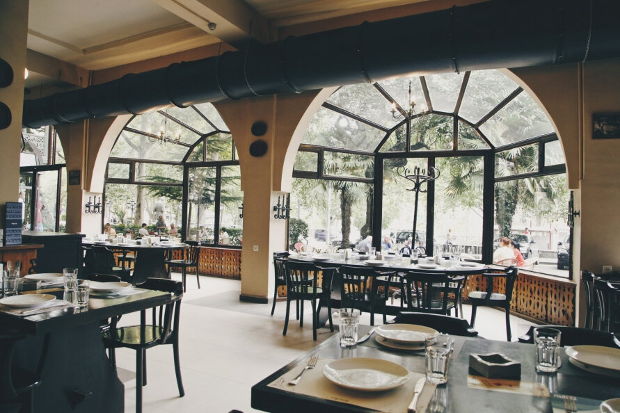 Restoran Maspindzelo, Tiflis, foto