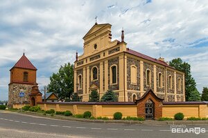 Костёл Иоанна Предтечи (Solnechnaya ulitsa No:2, ahraharadok Valkalata), katolik kiliseleri  Vitebskaya oblastından