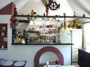 Казачий курень (Sovetskaya ulitsa No:22, stanitsa Starocherkasskaya), kafe  Rostovskaya oblastından