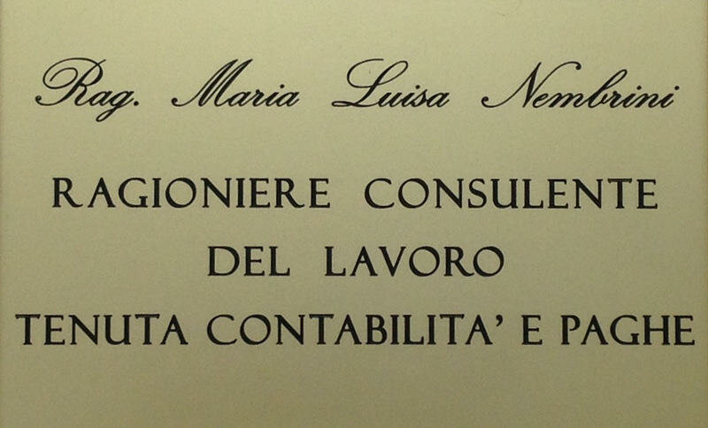 Muhasebeciler Nembrini Rag. Maria Luisa Consulente del Lavoro, Lombardiya, foto