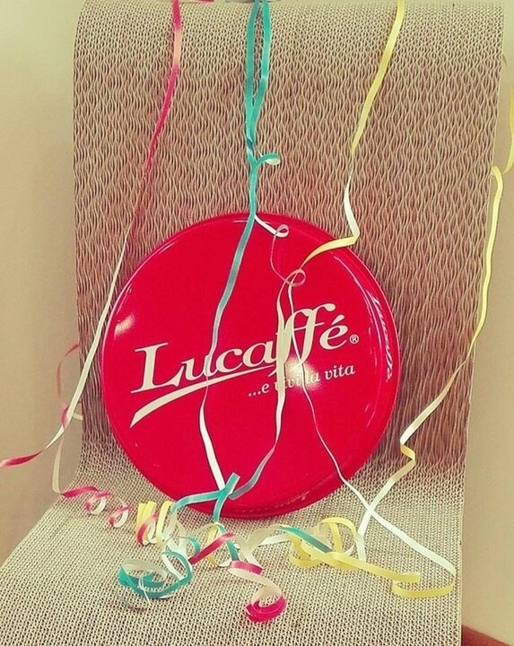 Kahve dükkanları Lucaffe' Shop, Umbria, foto