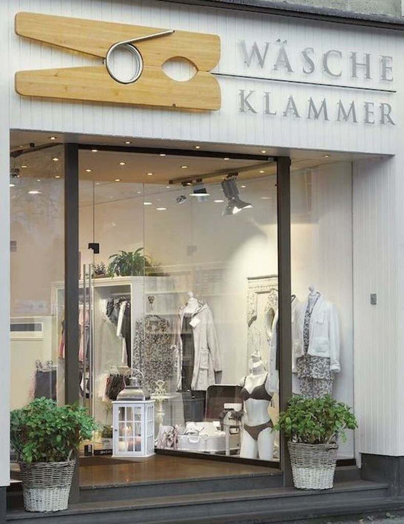 Tekstil ekipmanları Wäscheklammer, Wuppertal, foto