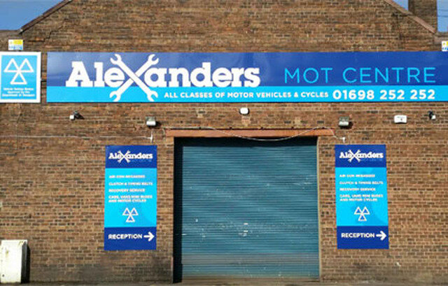 Otomobil servisi Alexander's Mot Centre, Motherwell, foto