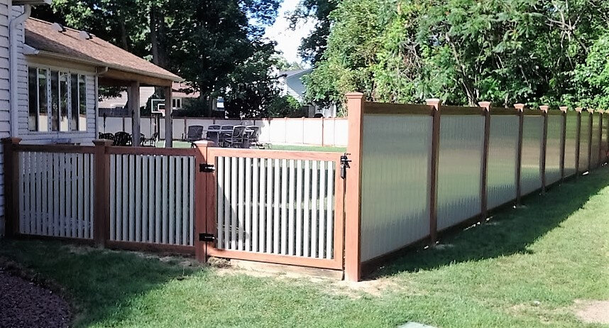 Çitler, parmaklıklar Leaders Fence Co Inc, New York Eyaleti, foto