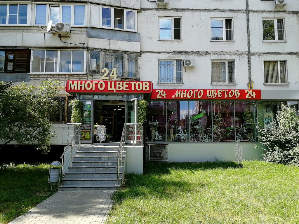 Çiçekçiler Mnogo tsvetov, Moskova, foto
