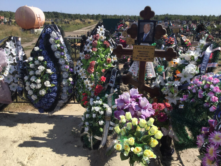 Mezarlıklar Каплинское кладбище, Belgorodskaya oblastı, foto