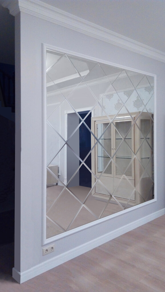 Ayna yapımı ve montaj hizmetleri Mirror Workshop Hvd, Moskova, foto