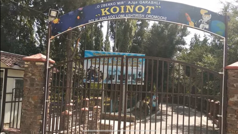 Yaz kampı Kosmos, Taşkent eyaleti, foto