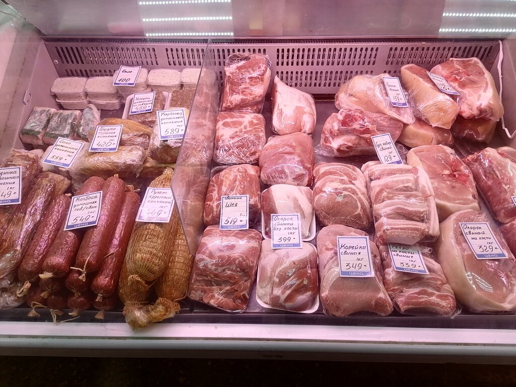 Kasap, şarküteri Мясной, Kazan, foto