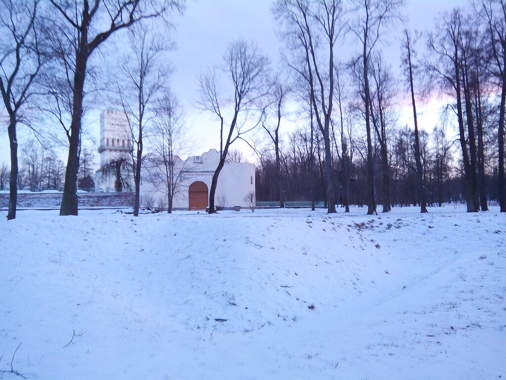 Turistik yerler Остатки кронверка крепости Белой башни, Puşkin, foto