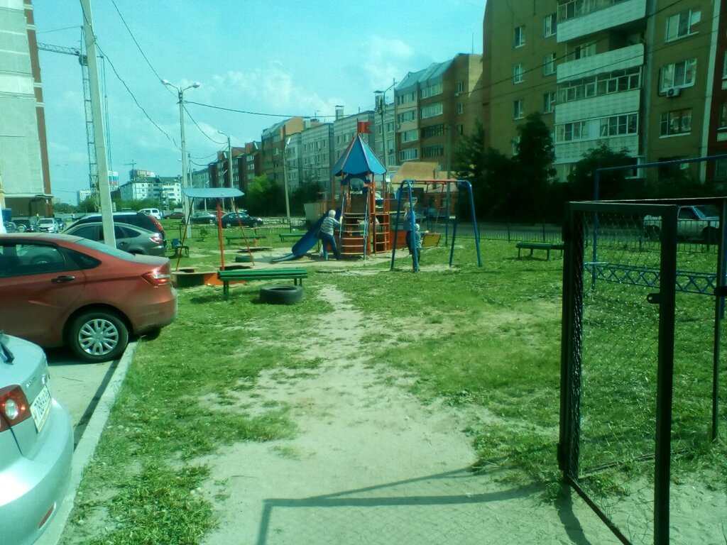 Oyun alanı Playground, Riazan, foto