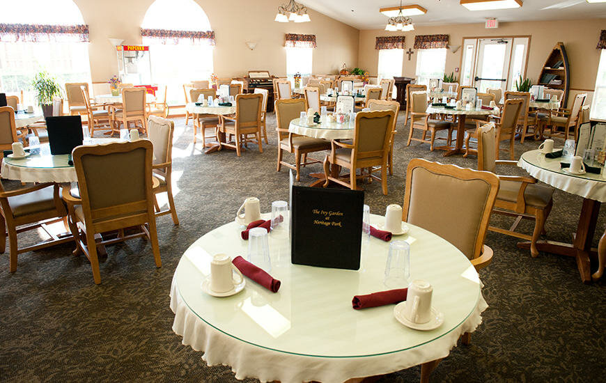 Huzurevi, bakımevi Heritage Park, Ft Wayne, foto