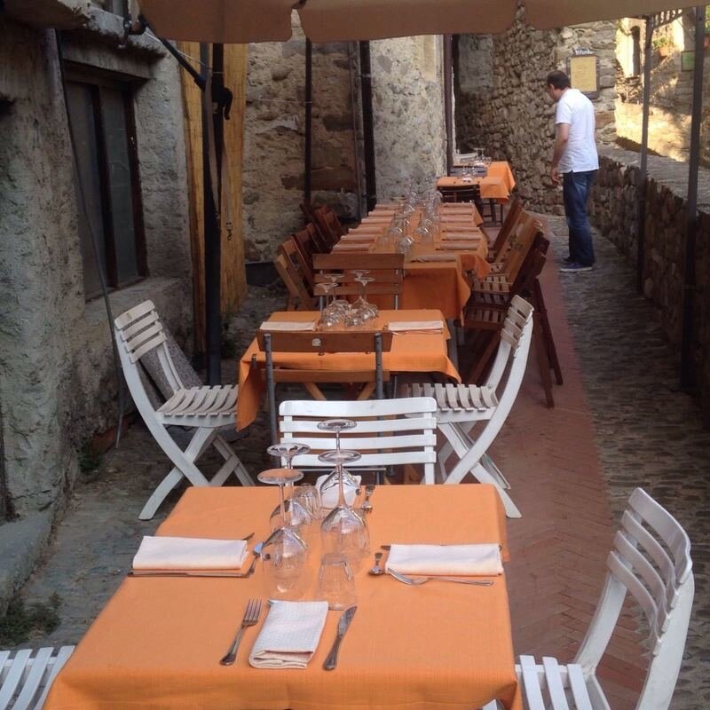 Restoran Agriturismo U Fundu De Cascin, Ligurya, foto