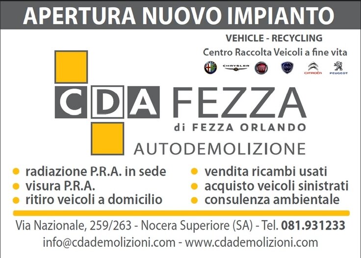 Sanayi ekipmanları firmaları C. D. A Fezza di Fezza Orlando, Campania, foto