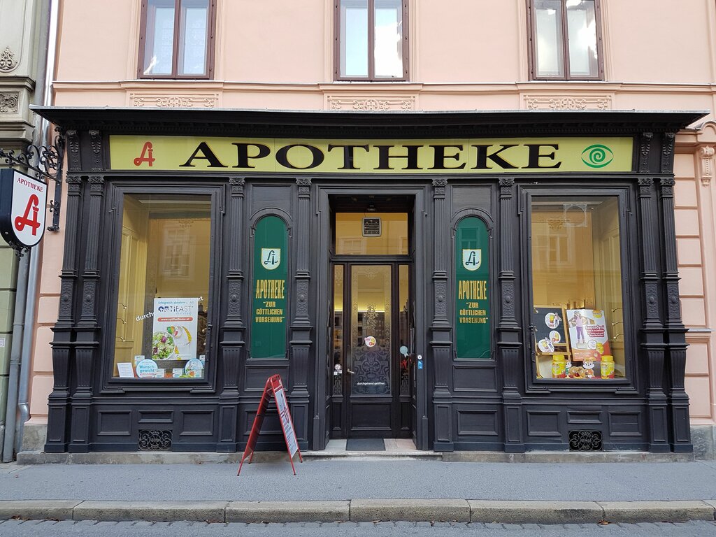 Diyet ve diyabetik ürünler Apotheke Zur göttlichen Vorsehung Mag pharm Junger & Mag pharm Dr Gasser Kg, Graz, foto