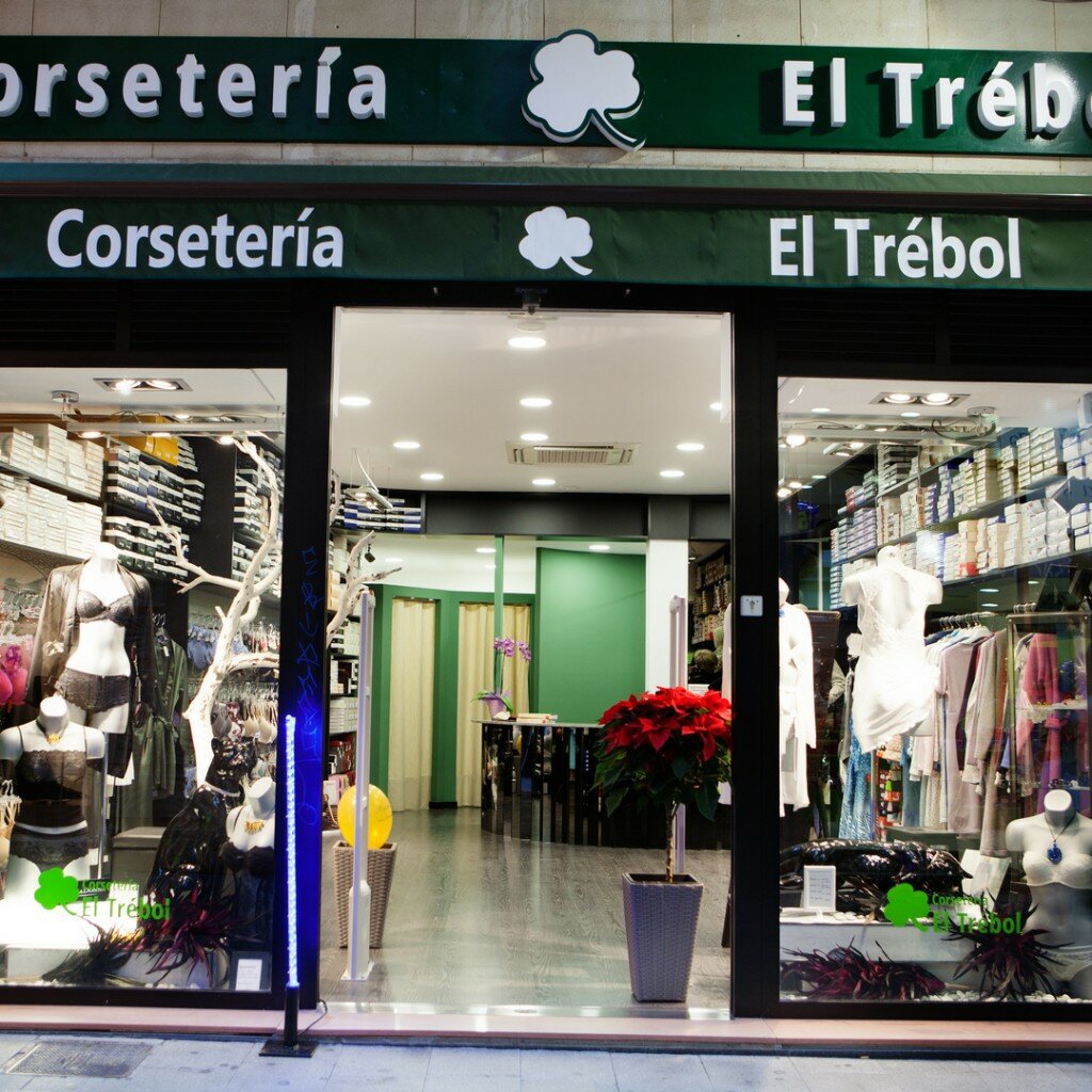 Giyim mağazası Corsetería El Trébol, Murcia, foto