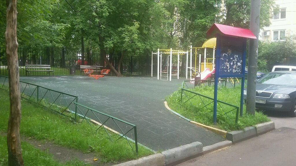 Oyun alanı Детская площадка, Moskova, foto