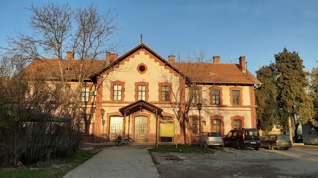 Tren istasyonu станица Панчево Варош, Pancevo, foto