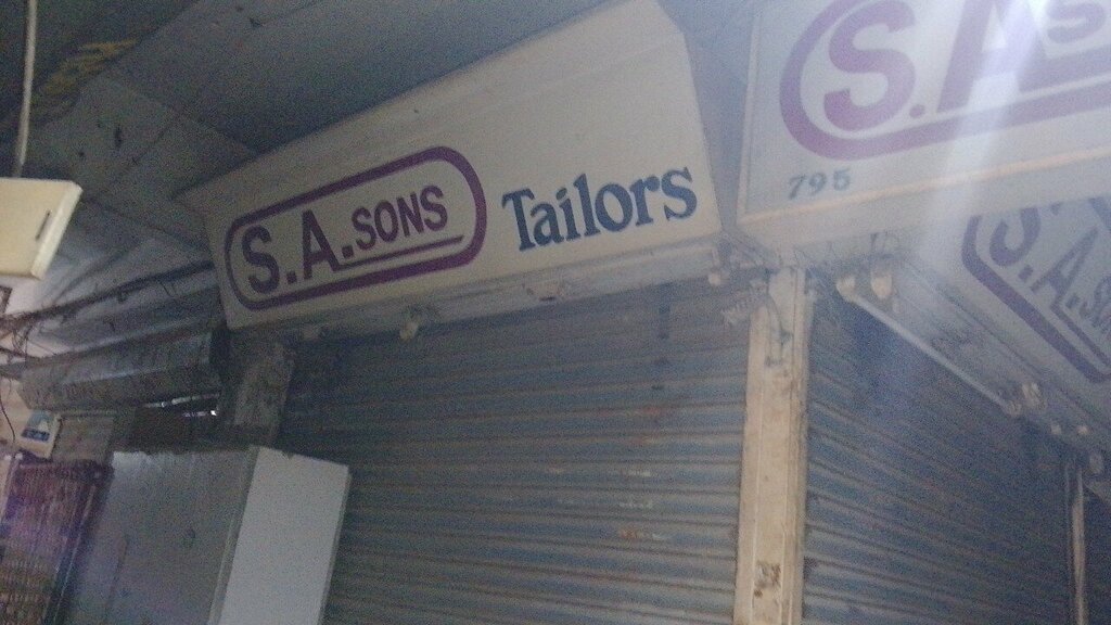 Terziler A. S sons tailor, Karaçi, foto