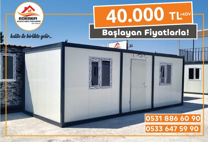 Konteynerler Egeser Konteyner Prefabrik San, Kemalpaşa, foto