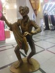 Щеголь (8 Marta Street No:46), park, sokak heykeli  Yekaterinburg'dan