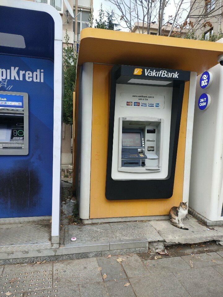 ATM'ler Vakıfbank ATM, İstanbul, foto